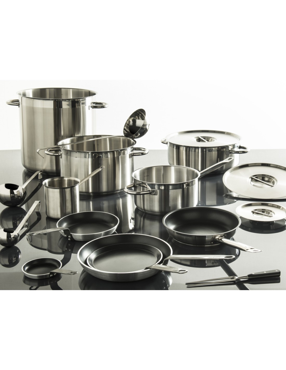 Round Aluminum Pan Non-Stick Coating Ø 24 Cm 4 Cm Pro.Cooker | Pilsa