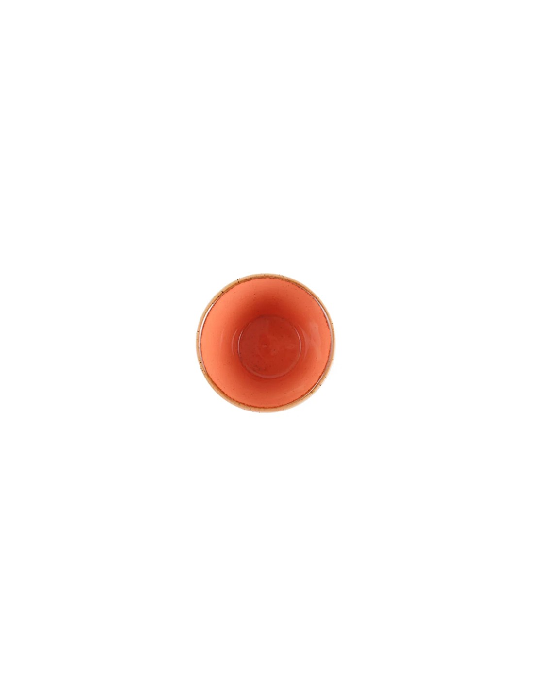Orange porcelain conical bowl 6 cm Seasons Porland | Pilsa