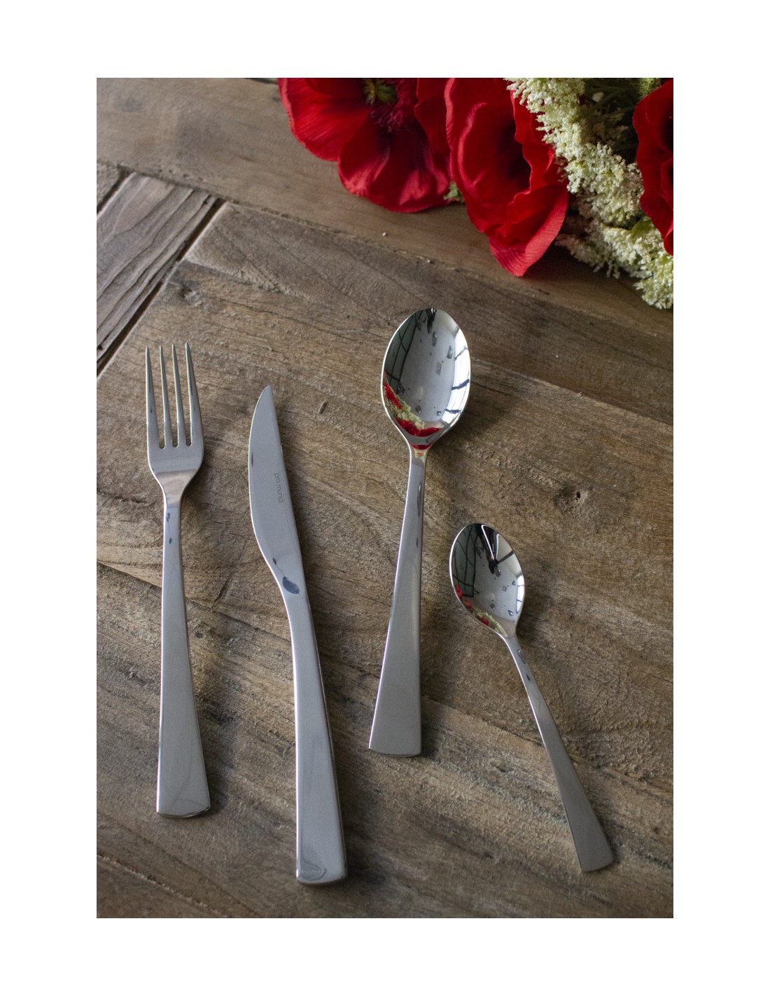 Table Knife Monobloc Serrated 22 cm Izia Pro.Mundi | Pilsa
