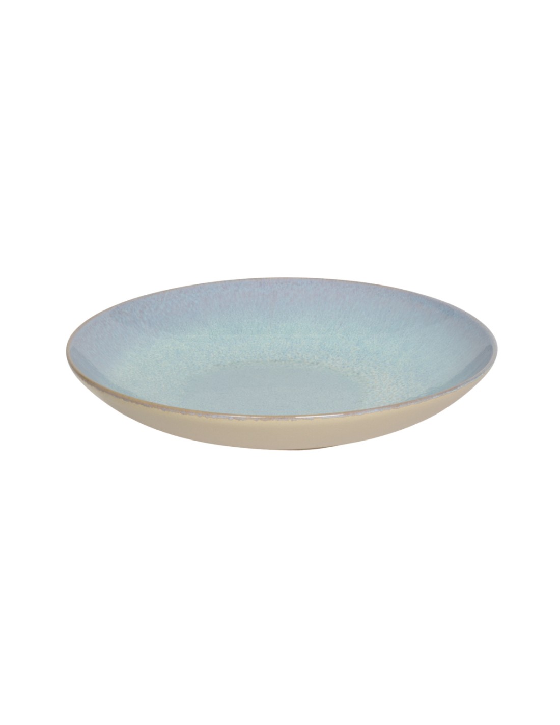 Round Deep Blue Porcelain Plate Ø 23 Cm Azure Accolade | Pilsa
