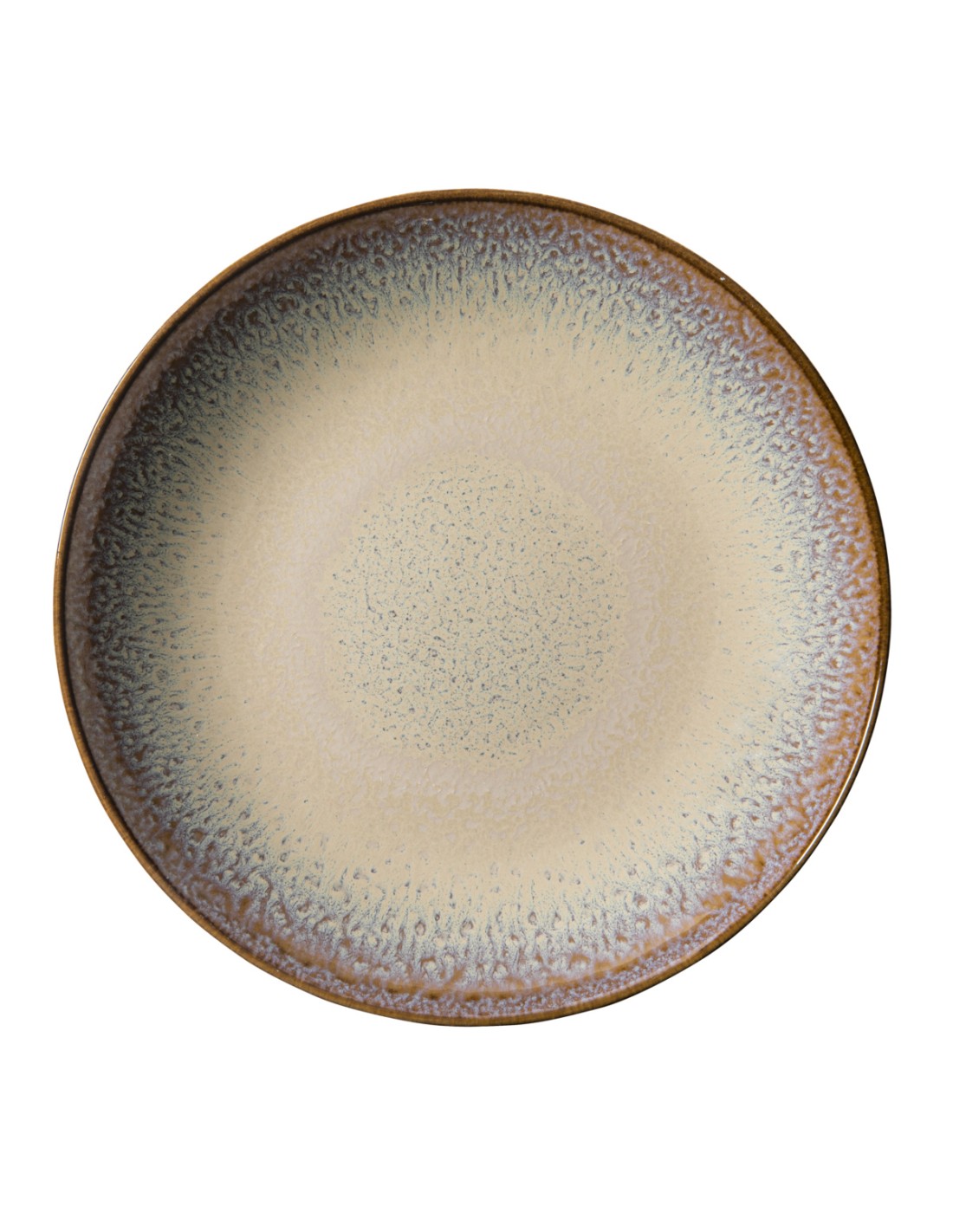 Platter Deep Round Beige Porcelain Ø 26 Cm Savanna Accolade | Pilsa