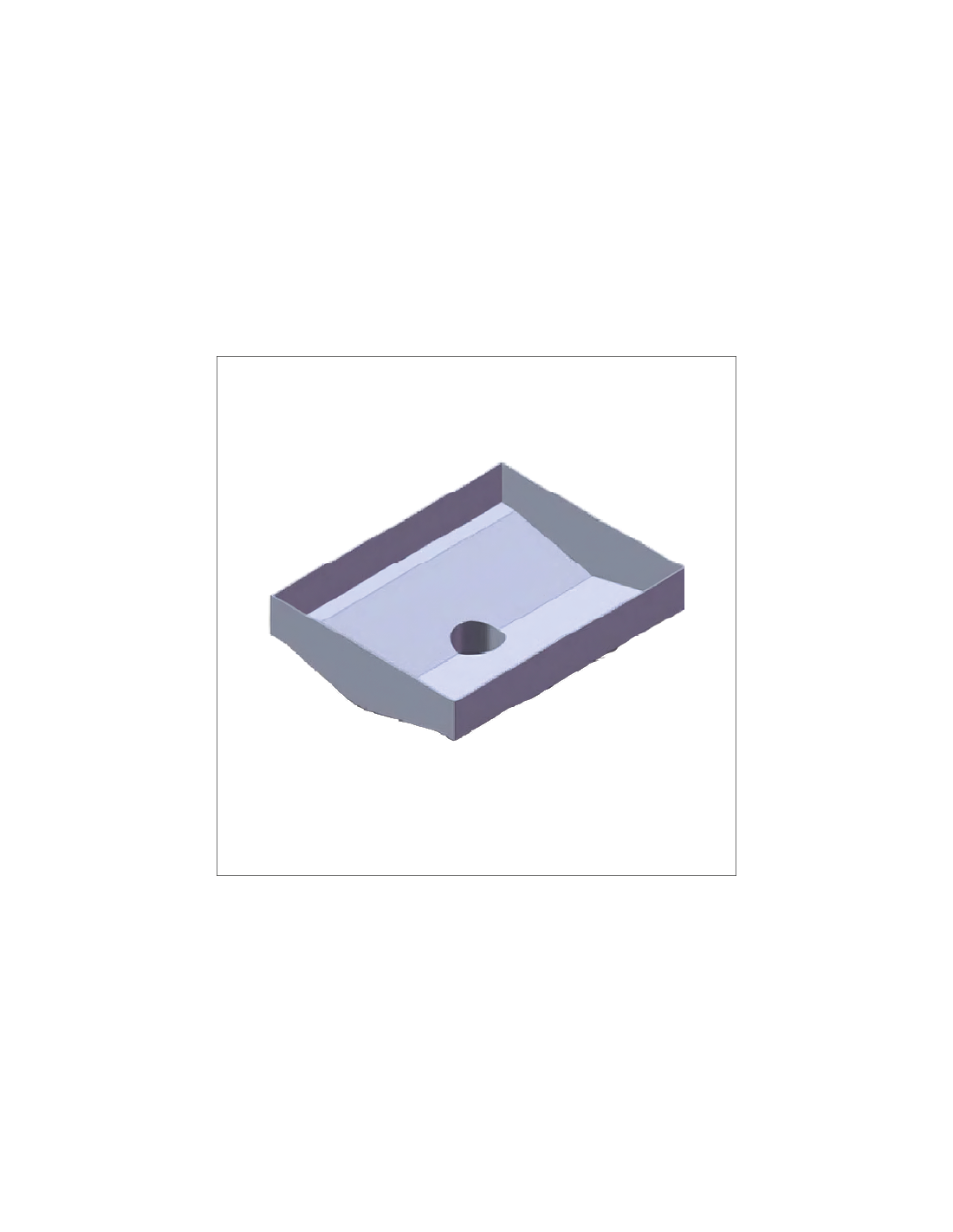 Vertical Direct Outlet Channel 239×600 mm | Pilsa