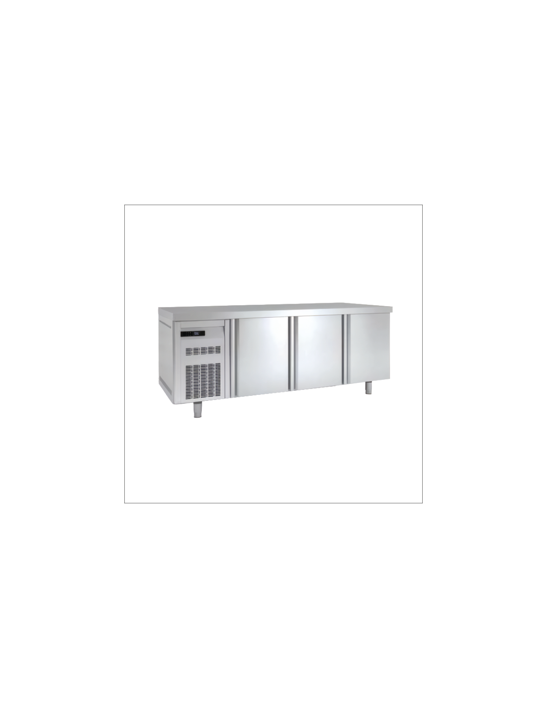 Cold Table Without Countertop With Coreco Mrp-200 Evaporator | Pilsa