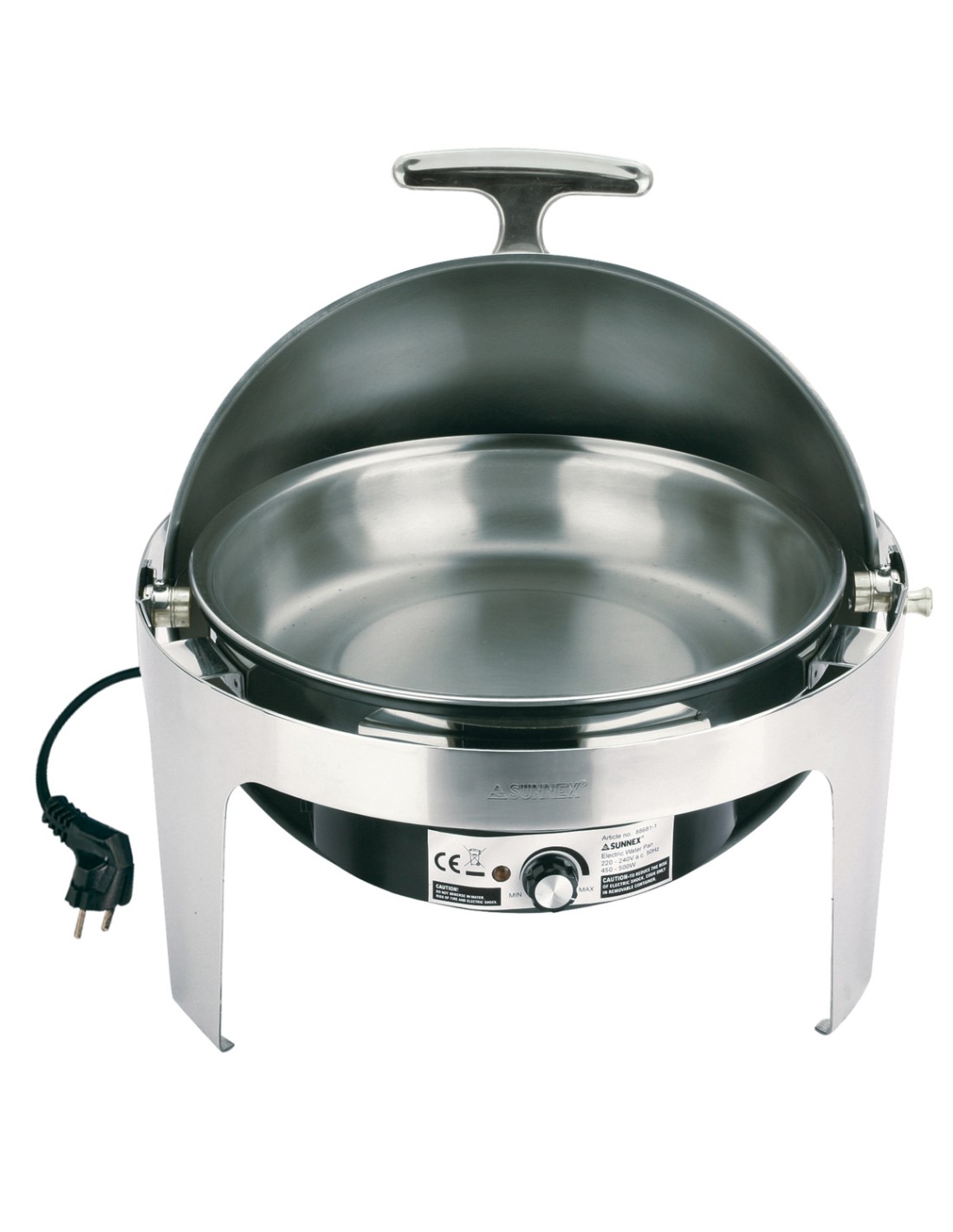Round Elite 6.8 L Electric Chafing Dish Elite Pro.Mundi | Pilsa