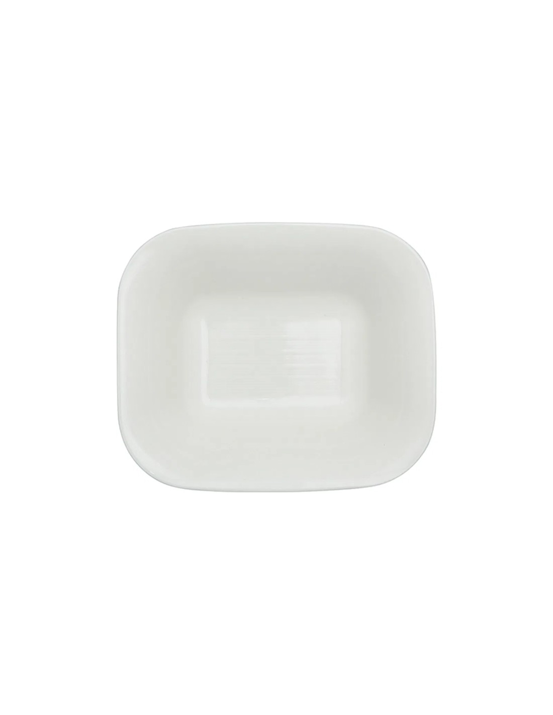 Square Bench Porcelain White 16cm Bach Porland | Pilsa
